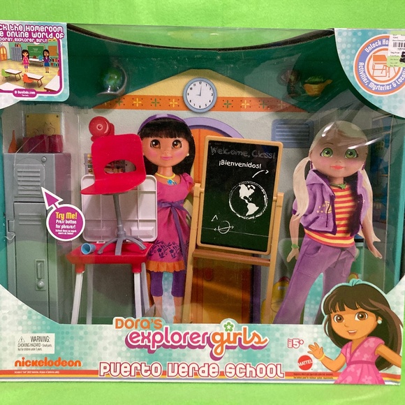 Mattel Dora Explorer | Toys | Dora The Explorer Puerto Verde School ...